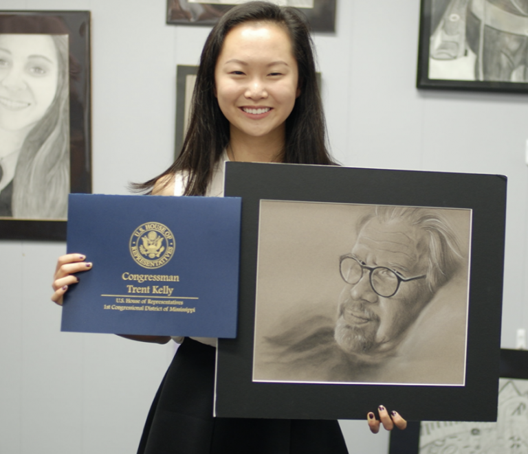 MSMS STUDENT, HELEN PENG, WINS CONGRESSIONAL ART COMPETITION – MSMS